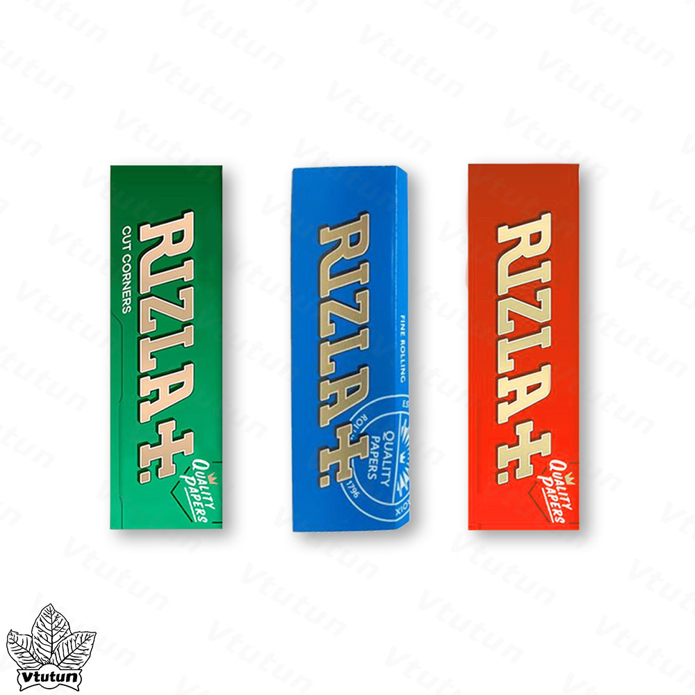 کاغذ سیگار چسب دار ریزلا پلاس (+RIZLA) - وی توتون