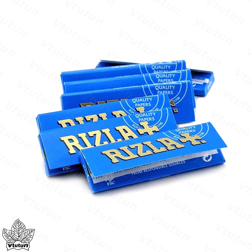 کاغذ سیگار چسب دار ریزلا پلاس (+RIZLA) - وی توتون
