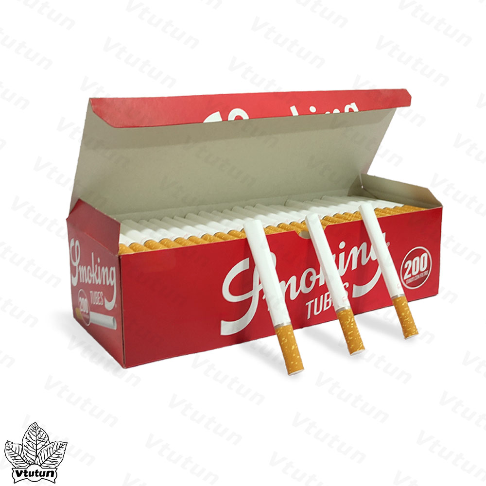 پوکه سیگار برند اسموکینگ (Smoking) - 200 نخی - وی توتون